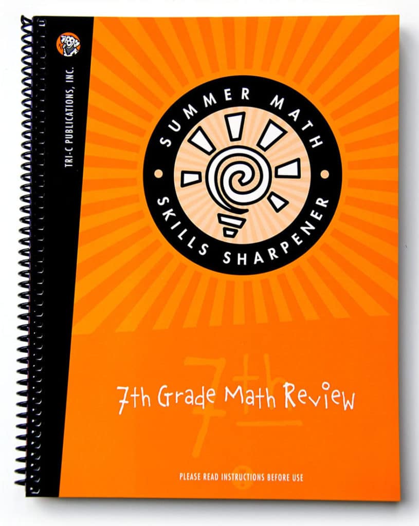 Summer Math Skills Sharpener 7th Grade Summer Skills